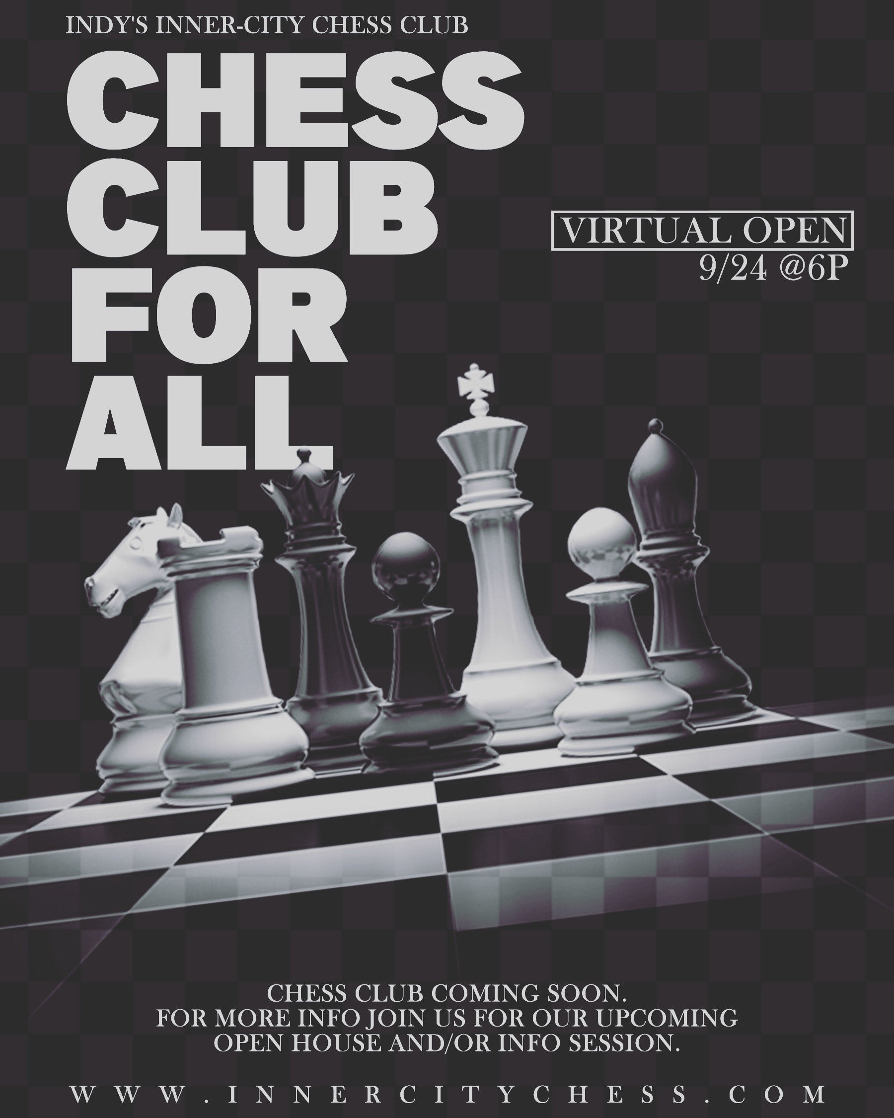 Chess Club Poster Template